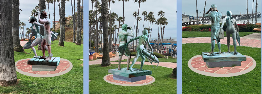Bronze Statue Honoring Lifeguards In San Clemente Earns City Approval ...