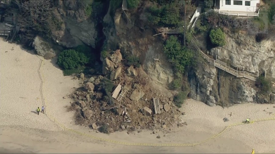 Landslide Closes Thousand Steps In Laguna Beach - Car Insurance Quote