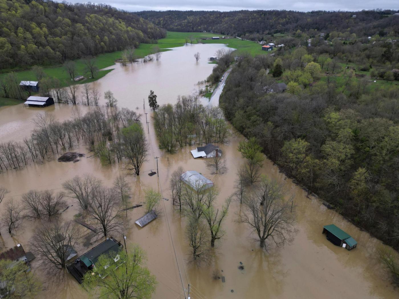 Swollen Rivers Flood Towns In US South After Dayslong Deluge Of Rain ...