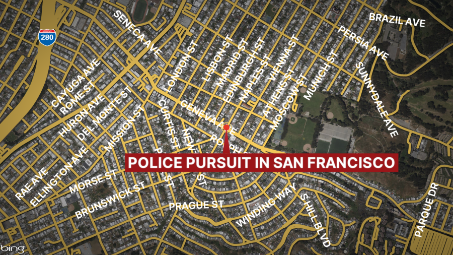 Man Armed With Knife Inside Car Arrested After Police Chase: SFPD - Car ...