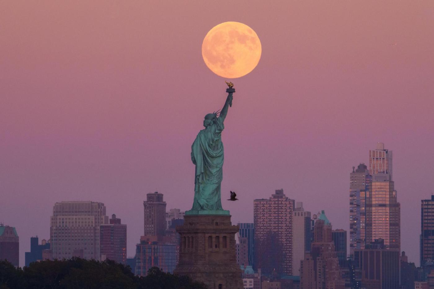 Photos Of October’s Supermoon: A Stunning Start To A Trio Of Celestial ...