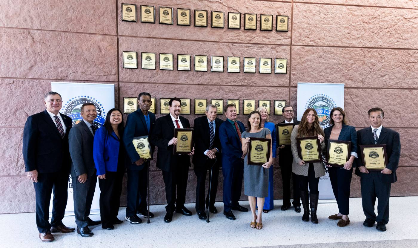 Another Class Of Trailblazers Is Inducted To Orange County Hall Of Fame ...